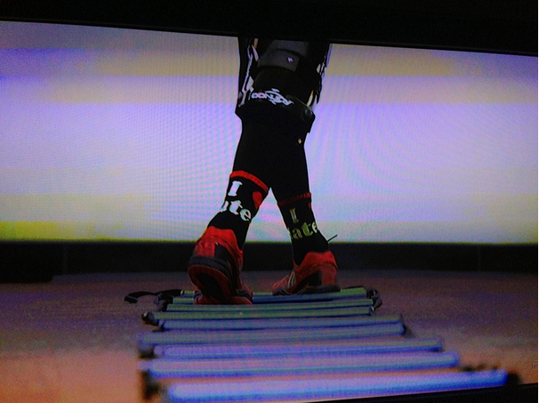 RGIII wears 'I Love Haters' socks