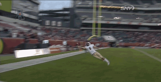 UCF WR J.J. Worton makes TD Catch of the Year Candidate