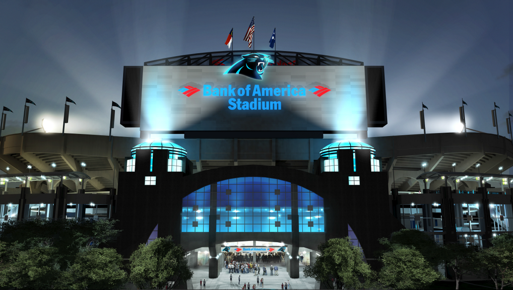 PHOTO: Carolina Panthers renovating Bank of America Stadium