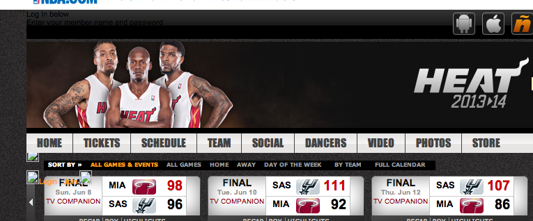 The Miami Heat Have A New Big Three According To Their Site