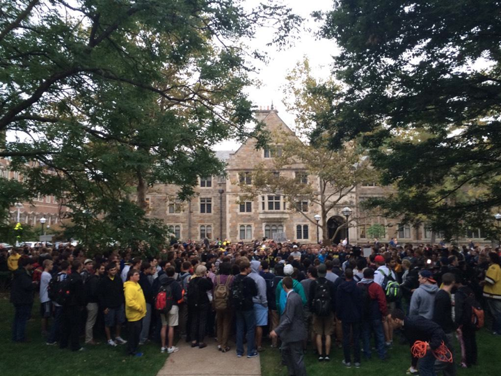 PHOTO: Michigan Students Protest, Call For Dave Brandon To Be Fired