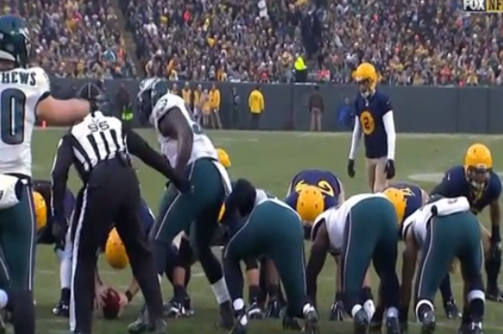 Eagles Defensive Lineman Freaks Out On Ref After He Touched His Backside