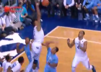 Watch: Kentucky's Karl Towns Had Huge Block On UNC's Nate Britt