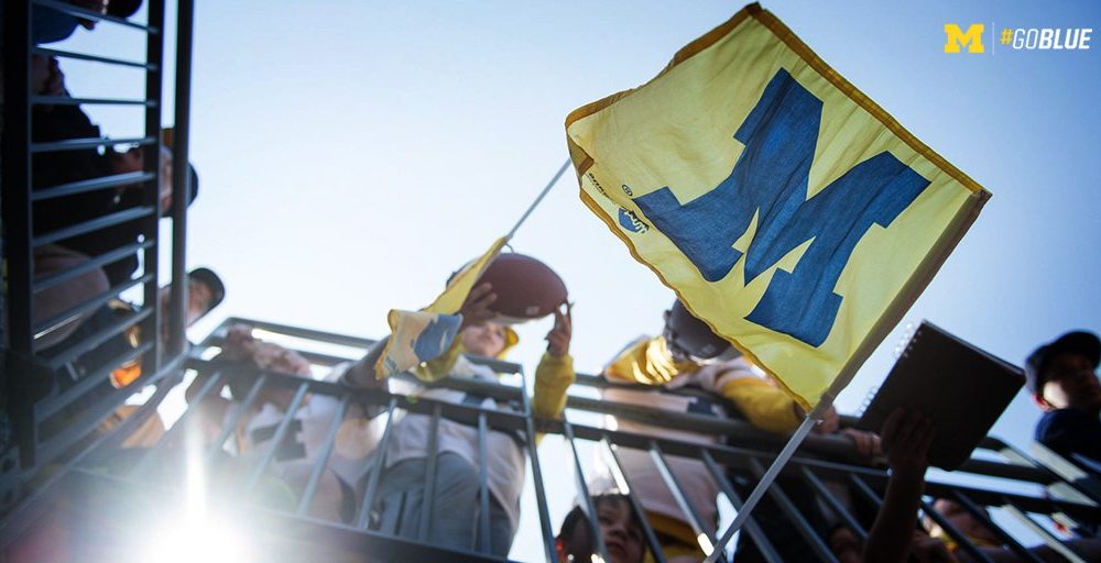 Michigan Plants Flag At Ohio State's 50 After 45-23 Win In Columbus