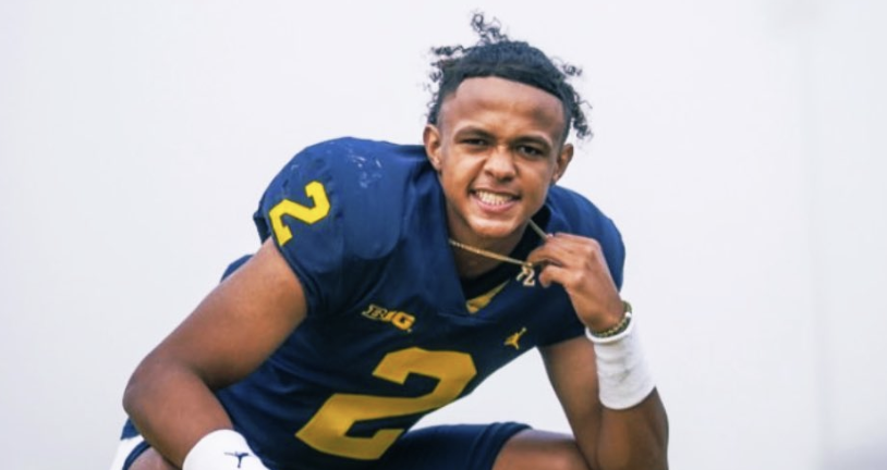 Top Recruits Were Fired Up About Jadyn Davis' Michigan Commitment